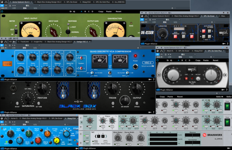 插件联盟套装 – Plugin Alliance 2019.02 WiN-音频边界